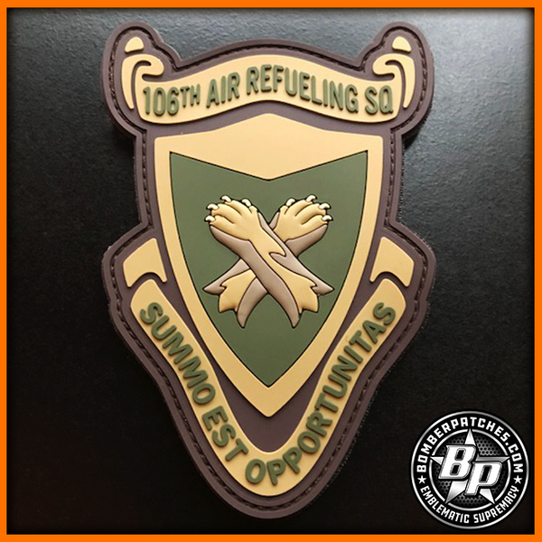 106th Air Refueling Squadron Pvc Patch Kc 135r Ocp Bomber Patches