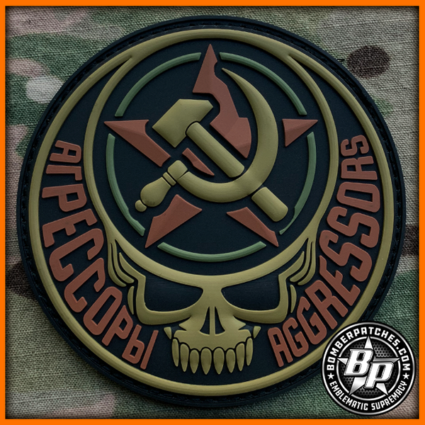 Aggressor Morale Patch Deadhead Ocp Bomber Patches