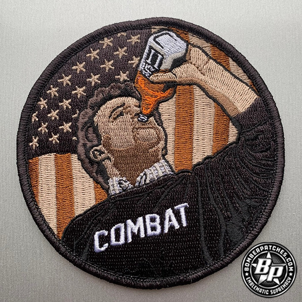 69th Bomb Squadron Combat Deployment Morale Patch Embroidered Bomber