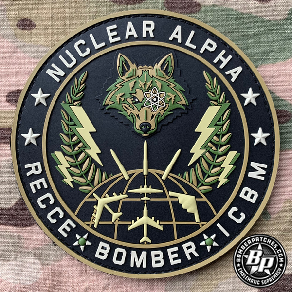 2nd Bomb Wing Recce Icpbm Nuclear Alpha Ocp Bomber Patches