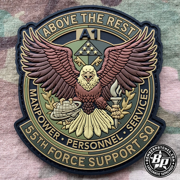 55th Force Support Squadron, OCP – Bomber Patches 55th Force Support Squadron, OCP – Bomber Patches