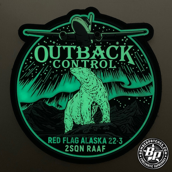 2 Squadron Red Flag 22-3, RAAF, Nellis AFB – Bomber Patches