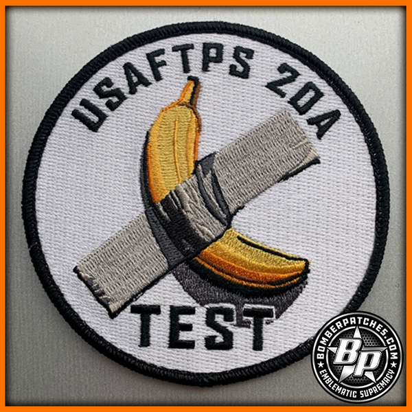 Usaf Test Pilot School 20a Bomber Patches